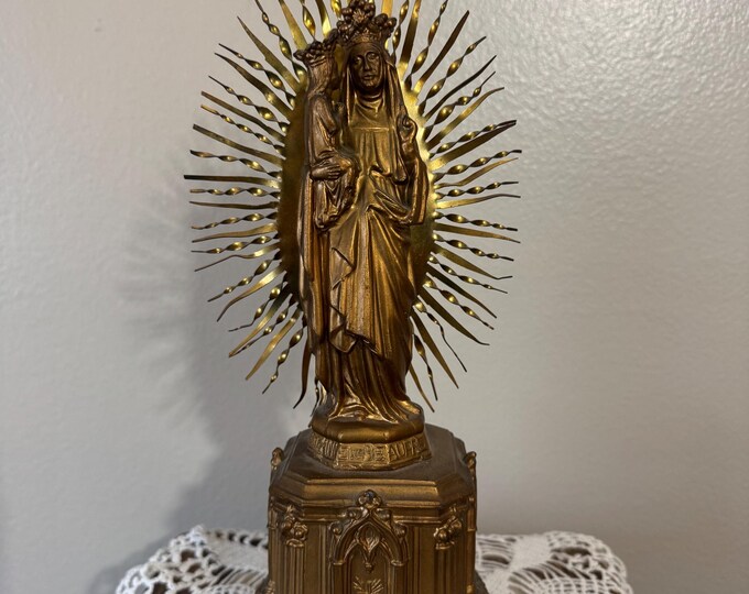 St. Anne De Beaupré and the Virgin Mary Die-cast Metal Music Box - Etsy
