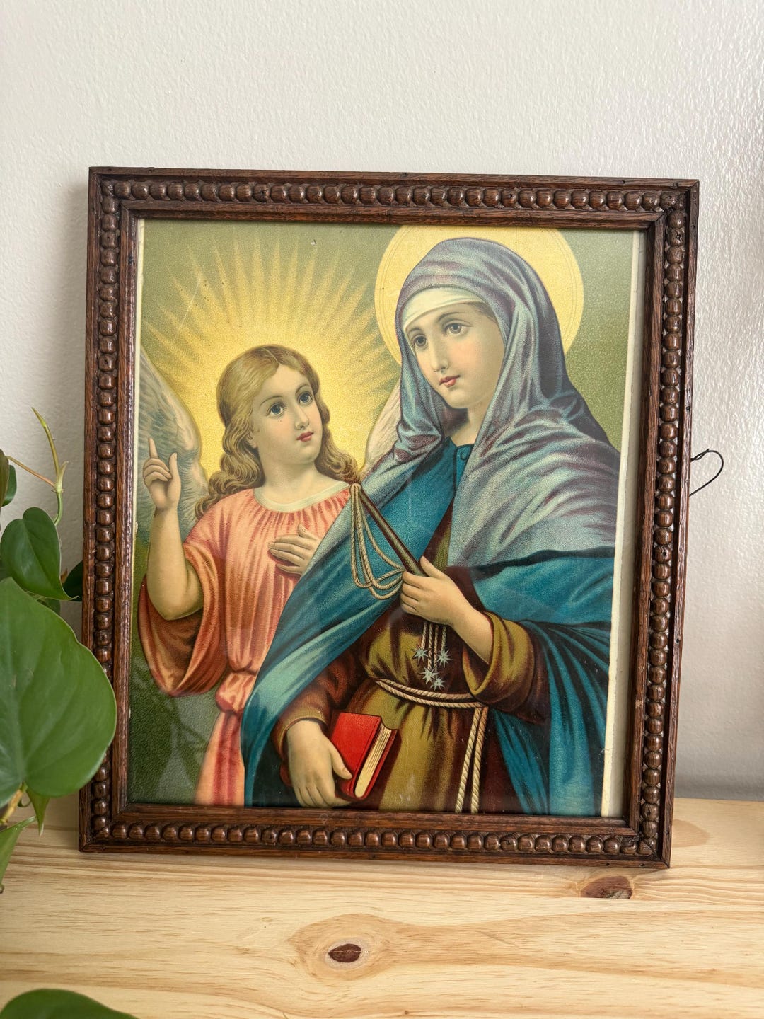 Saint Frances of Rome Religious Framed Art - Etsy