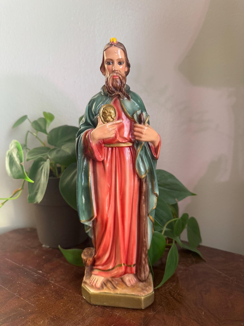 St. Jude Thaddeus Statue, Religious Art - Etsy