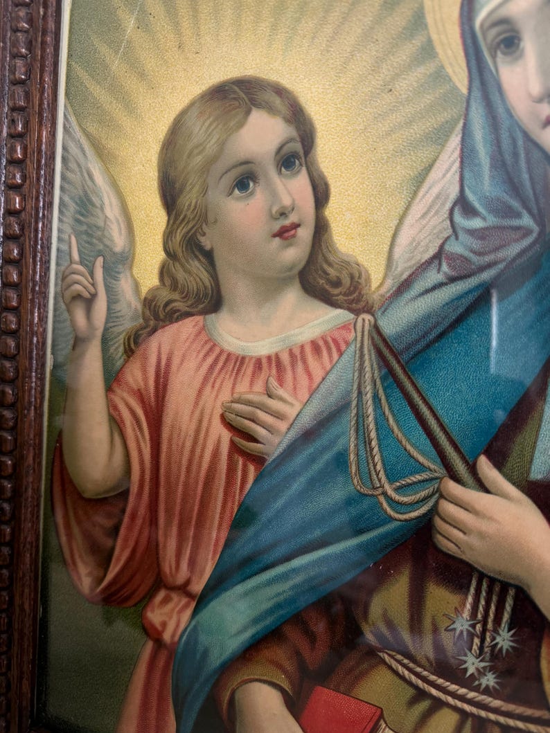 Saint Frances of Rome Religious Framed Art - Etsy