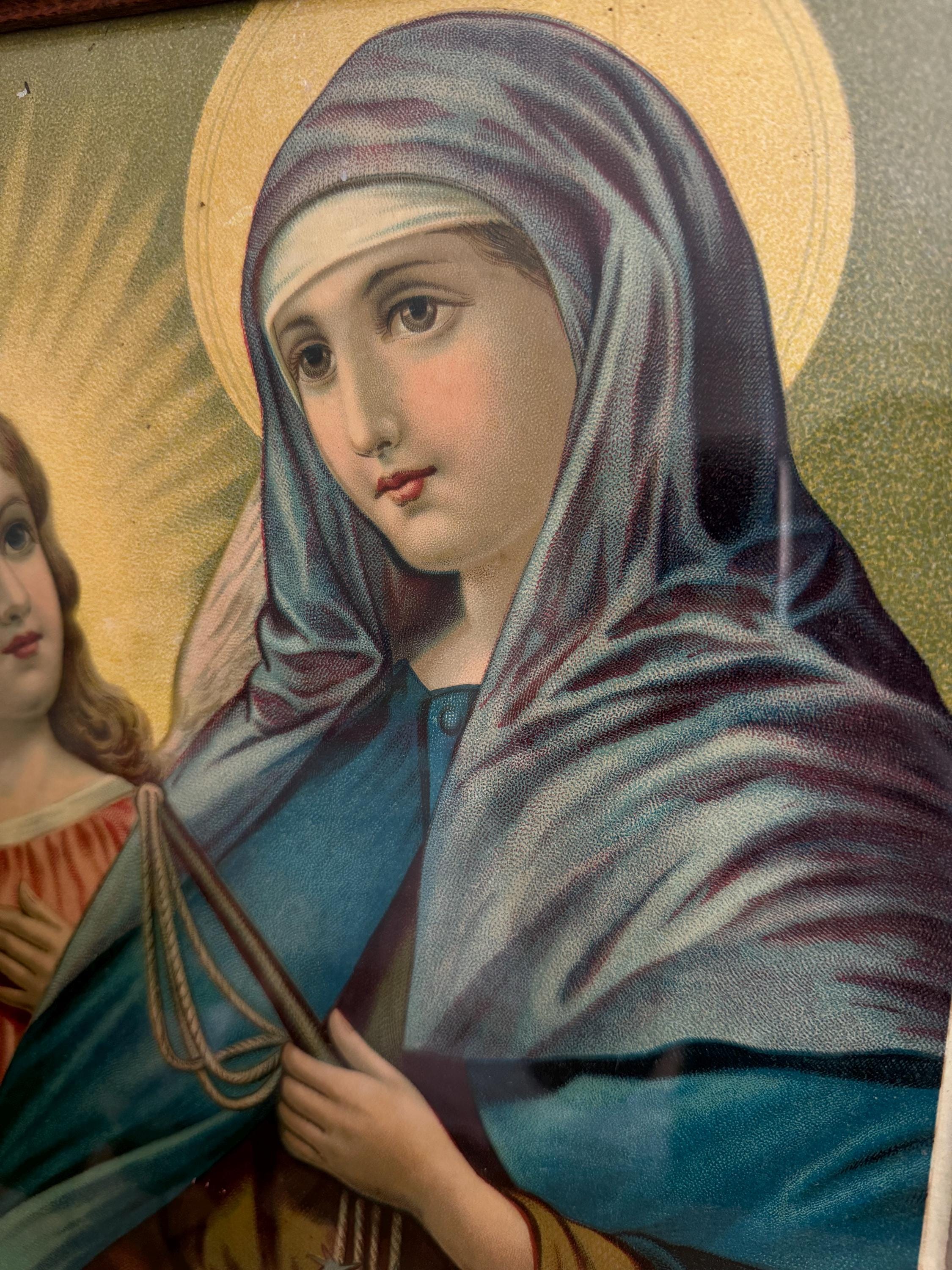 Saint Frances of Rome Religious Framed Art - Etsy