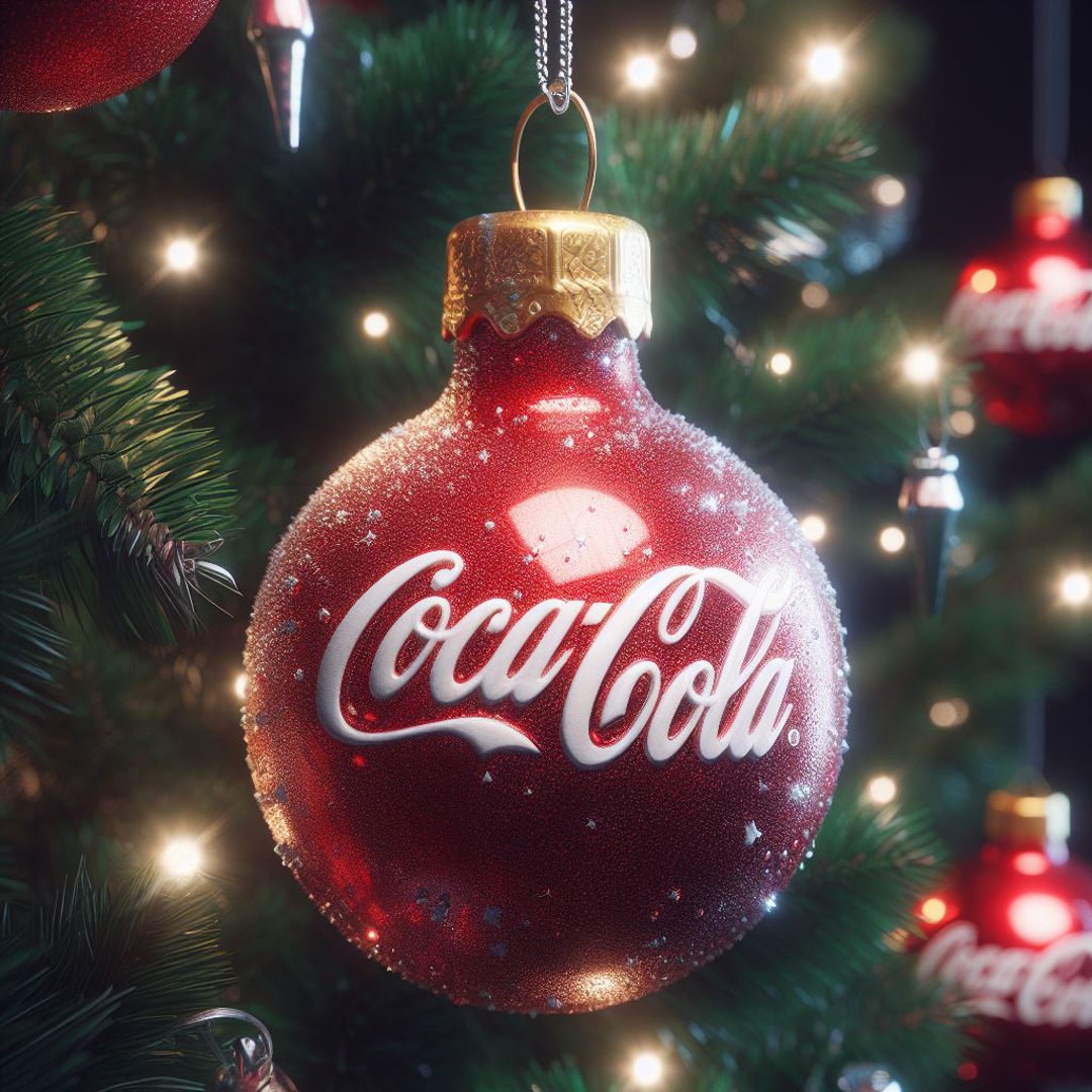 Coca Cola Tree Ornament Digital Image PNG File - Etsy