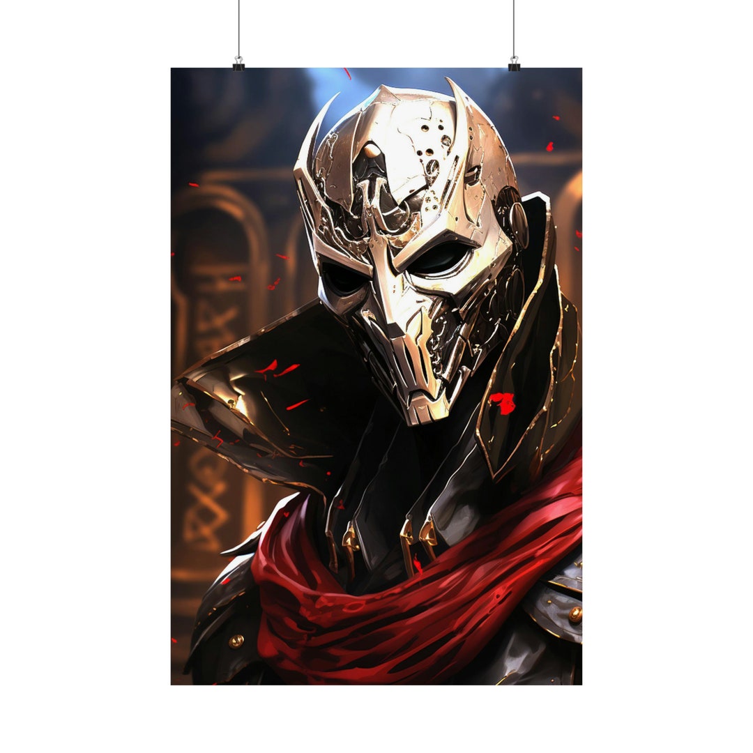 Jhin League of Legends Fan Art Matte Vertical Posters - Etsy
