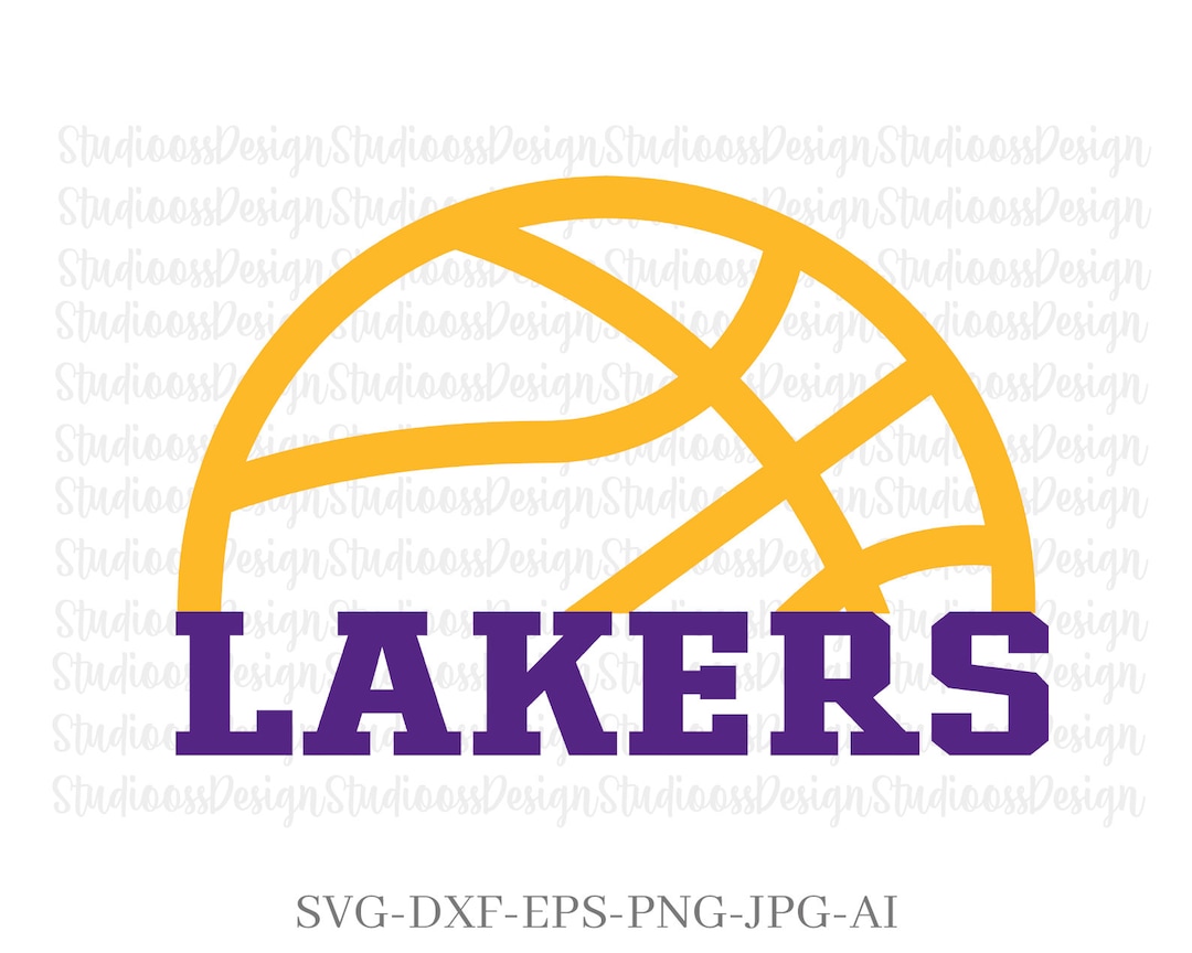Lakers Basketball SVG Cricut Cut File. Love Team PNG Clipart ...