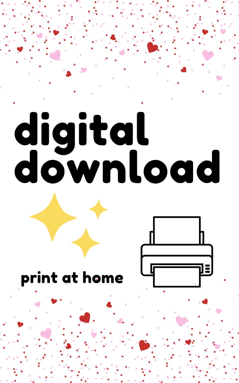 Valentine's Day Printable Activities | Valentine's Day Printable Bundle ...