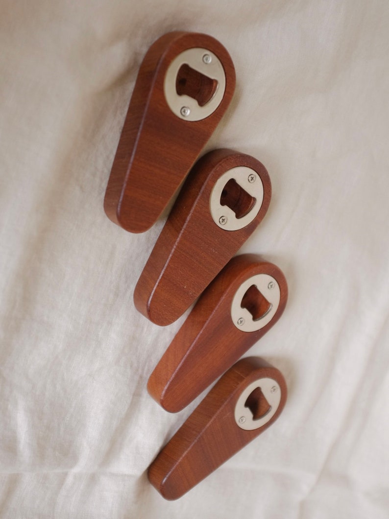 Handmade Wooden Bottle Opener - Etsy