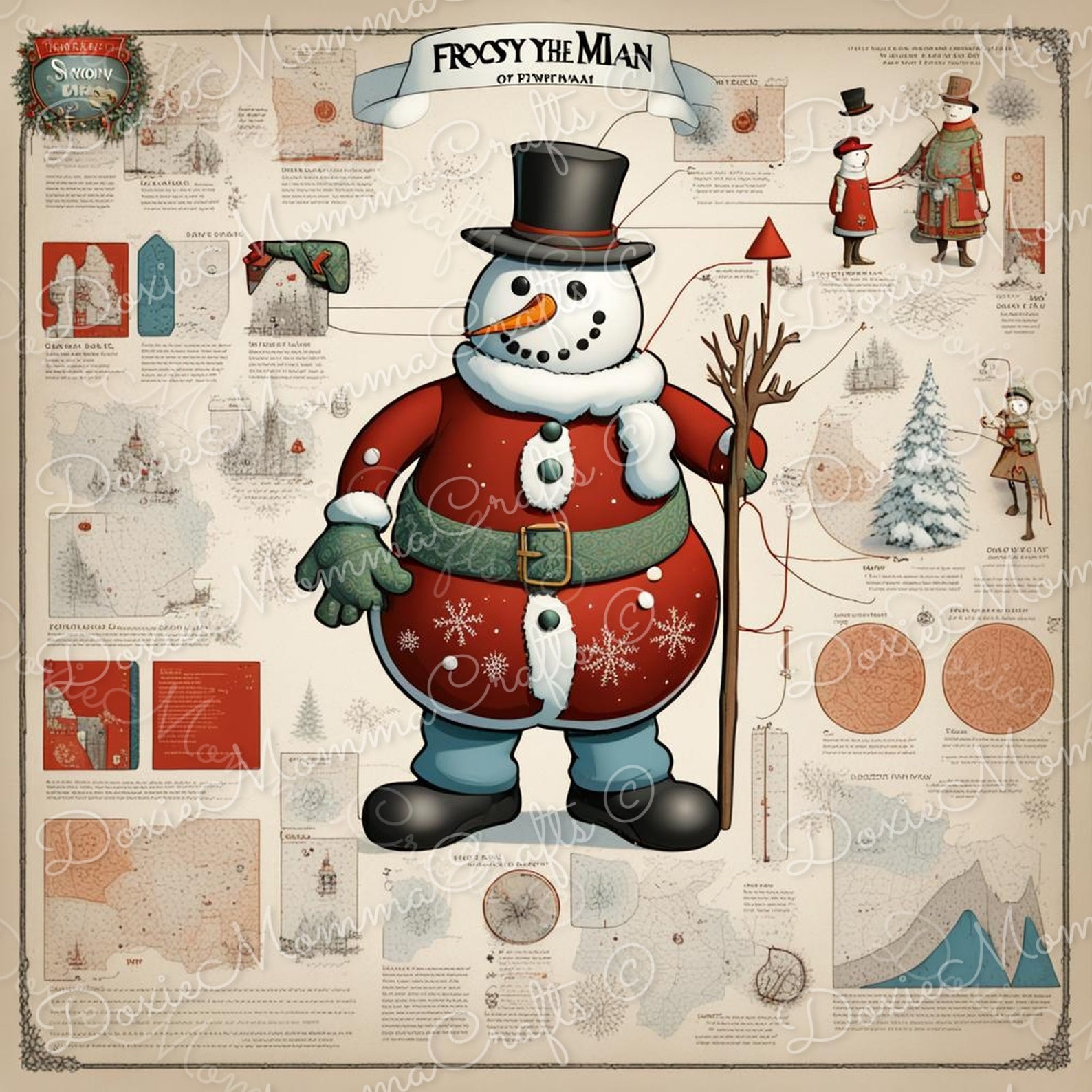Christmas Diagrams - Etsy