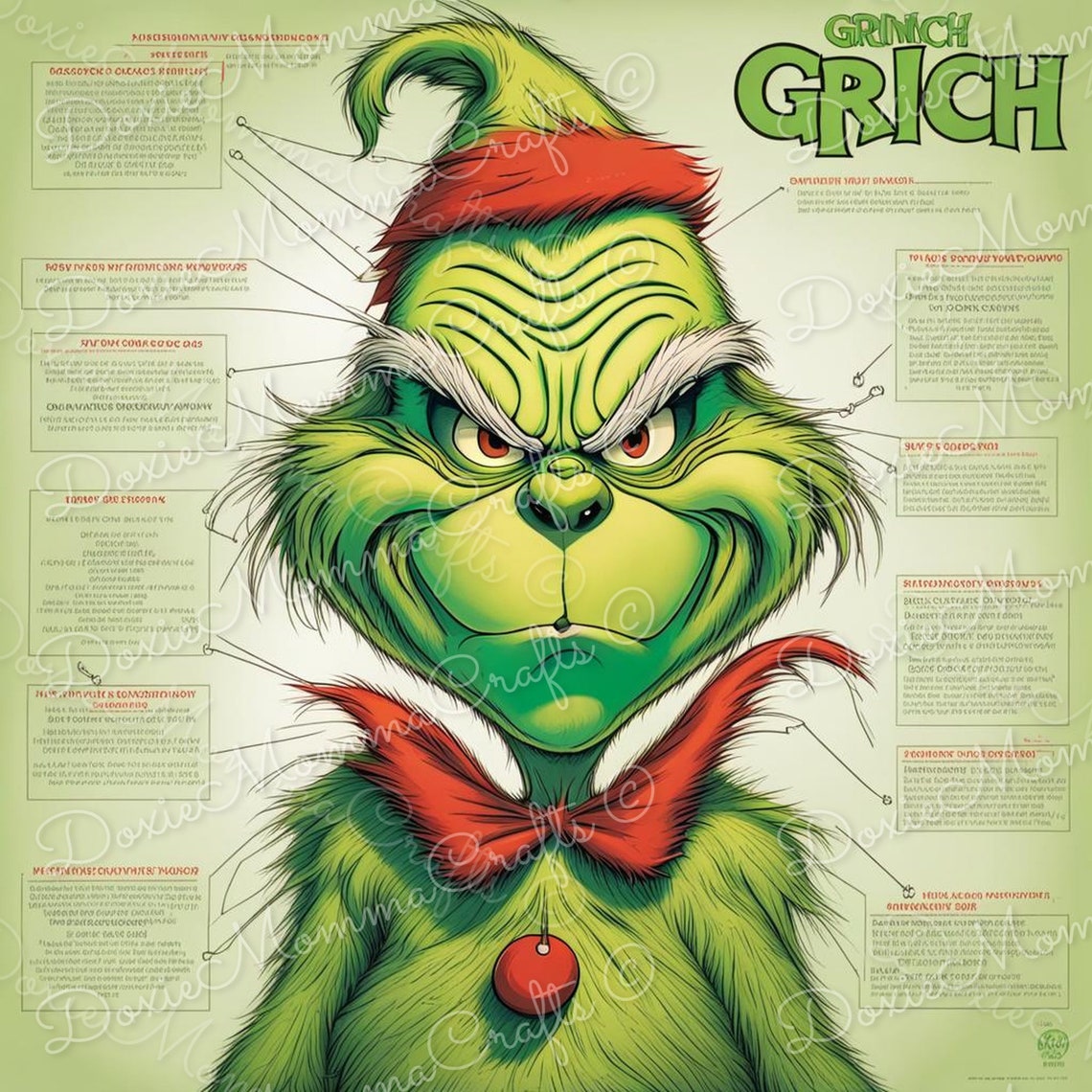 Christmas Diagrams - Etsy