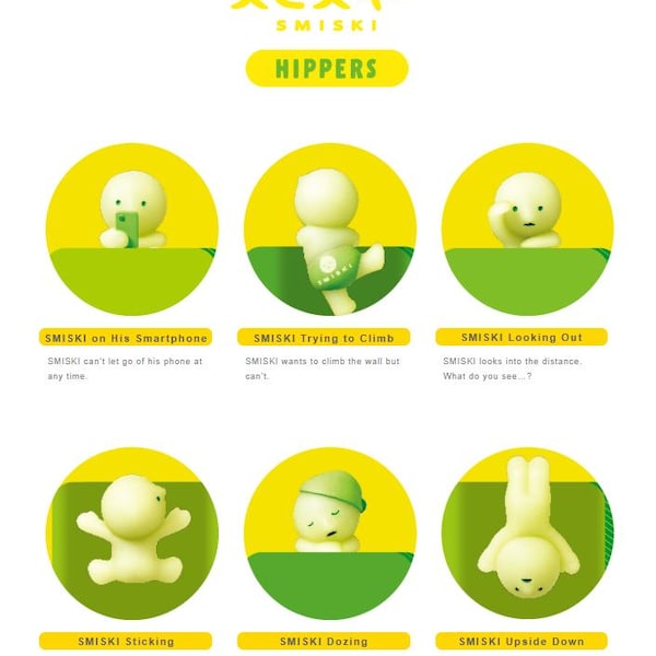 Smiski Hippers - Etsy