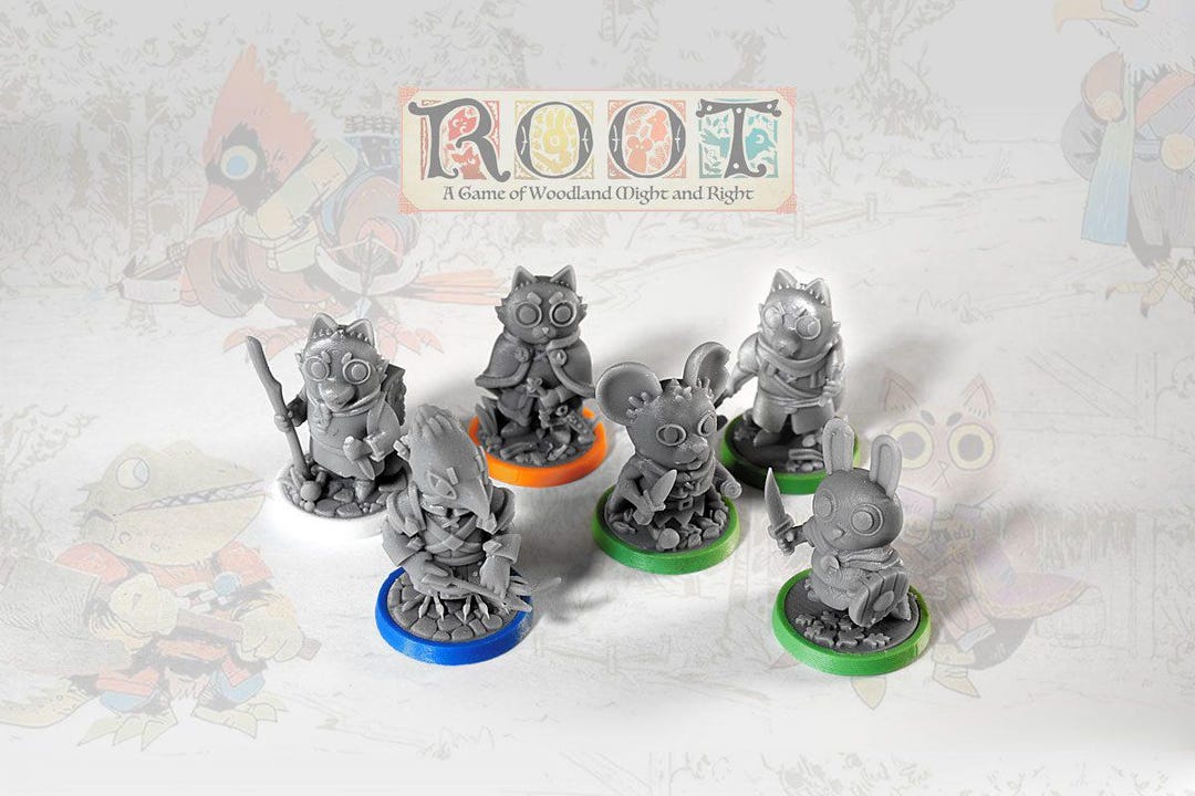 Unofficial Resin Miniatures for Root – Complete Base Game Set - Etsy