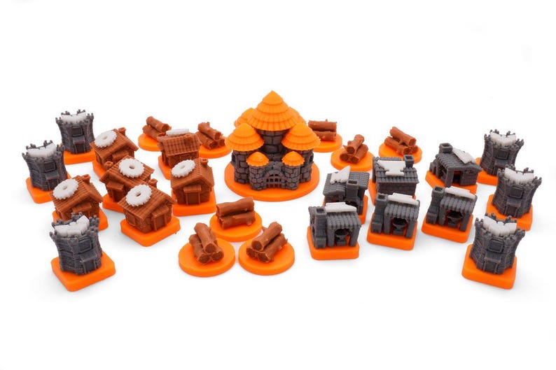 Root 3D Printed Game Upgrade Kit – Custom Components for Board Game ...