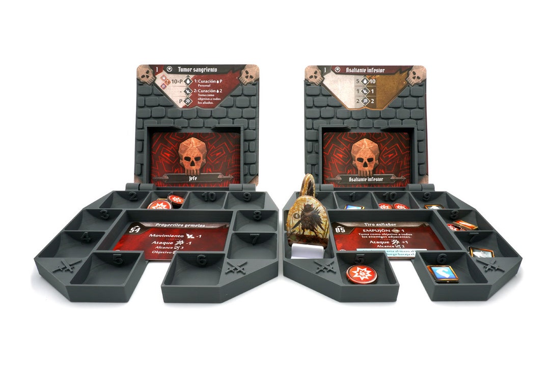 Foldable Monster Stat Tracker for Gloomhaven, Frosthaven & Jaws of the ...