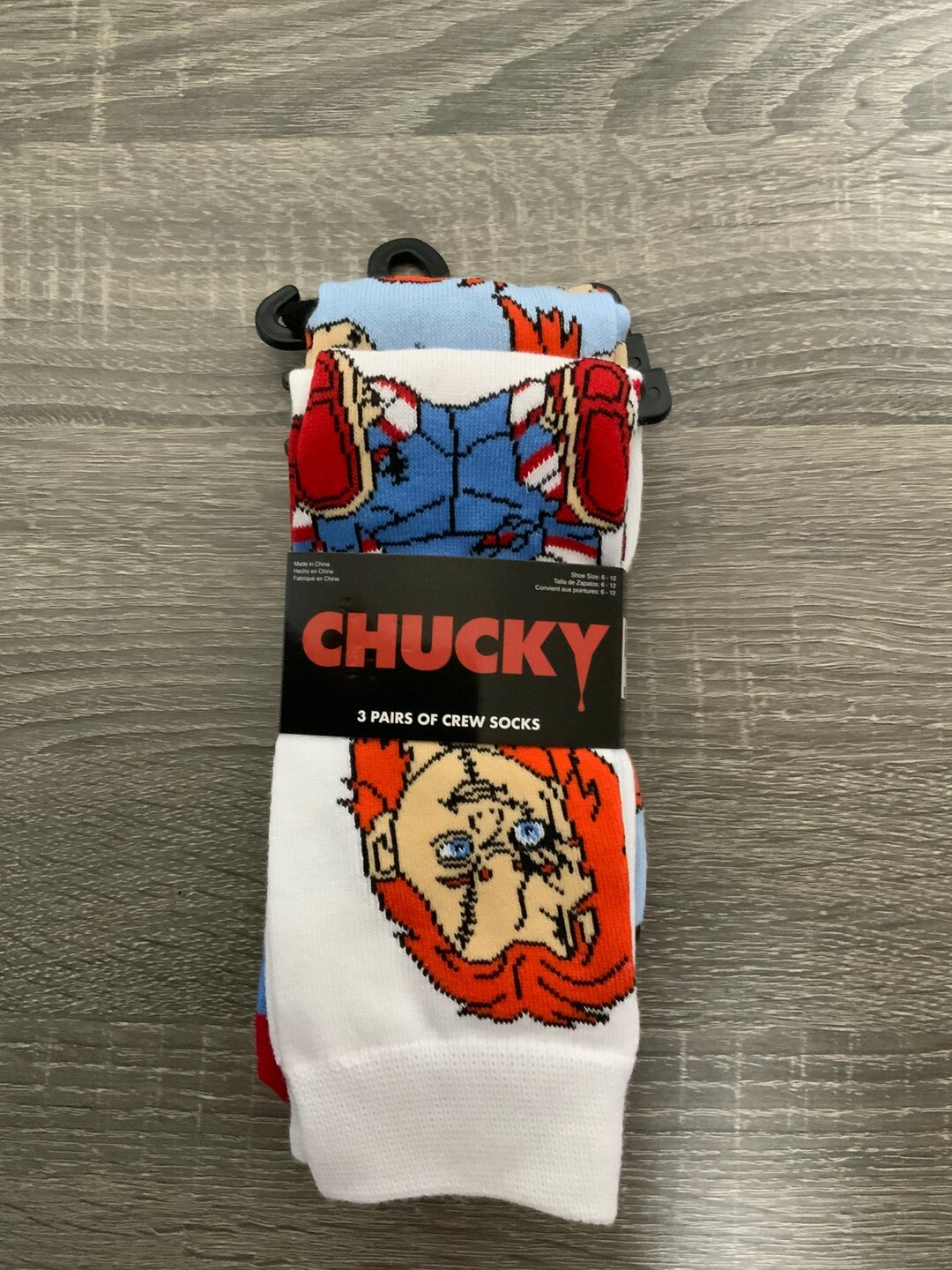 Chucky Socks - Etsy