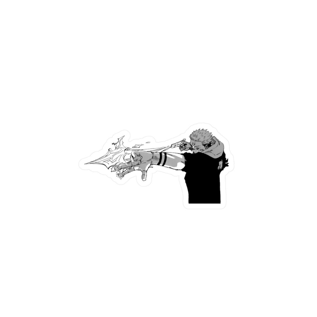 Jujutsu Kaisen Sukuna Kiss-cut Vinyl Decals - Etsy