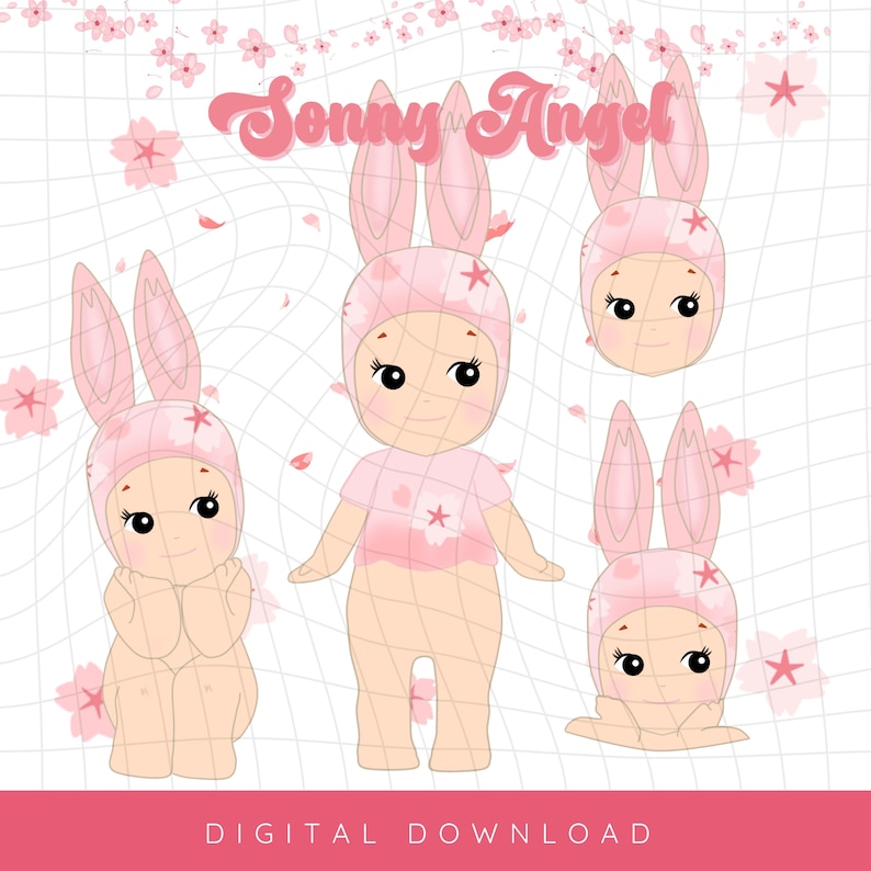 32 Sonny Angels Clipart, Kawaii Designs, Sonny Angels Inspired Hand ...