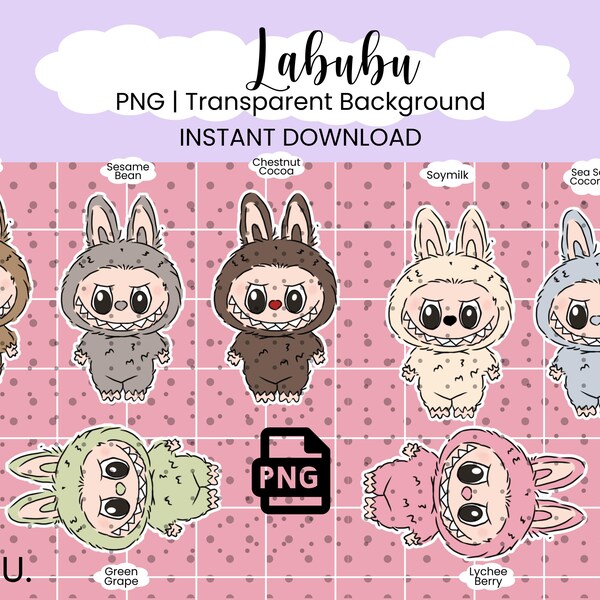 Labubu Vector - Etsy