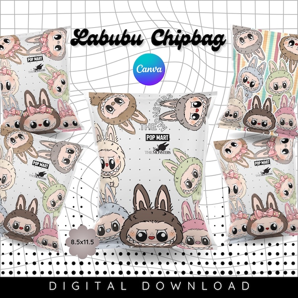 Labubu Template - Etsy