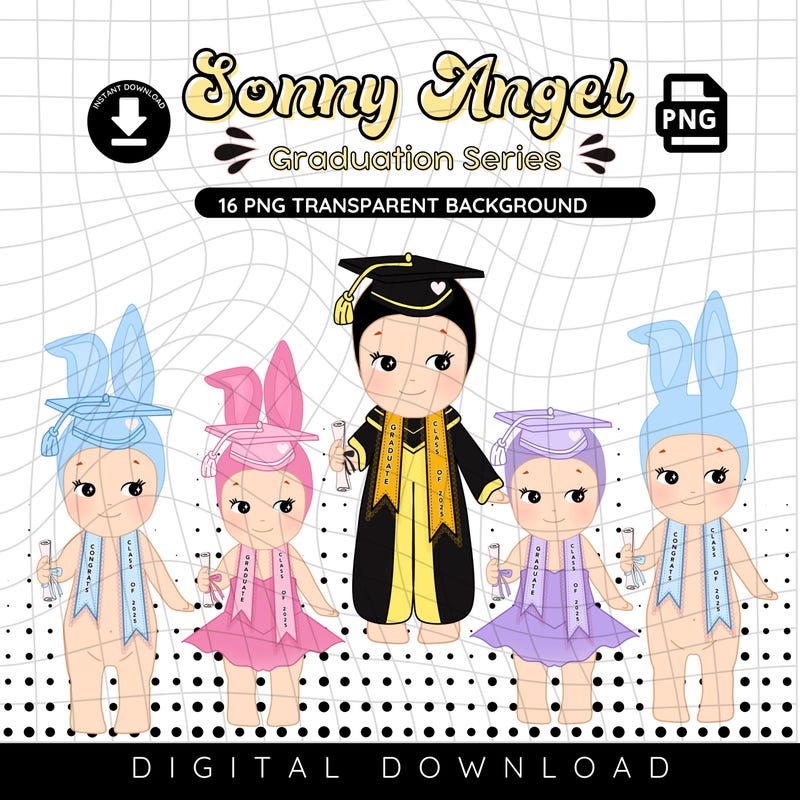 Graduation Drawing Angels - Etsy