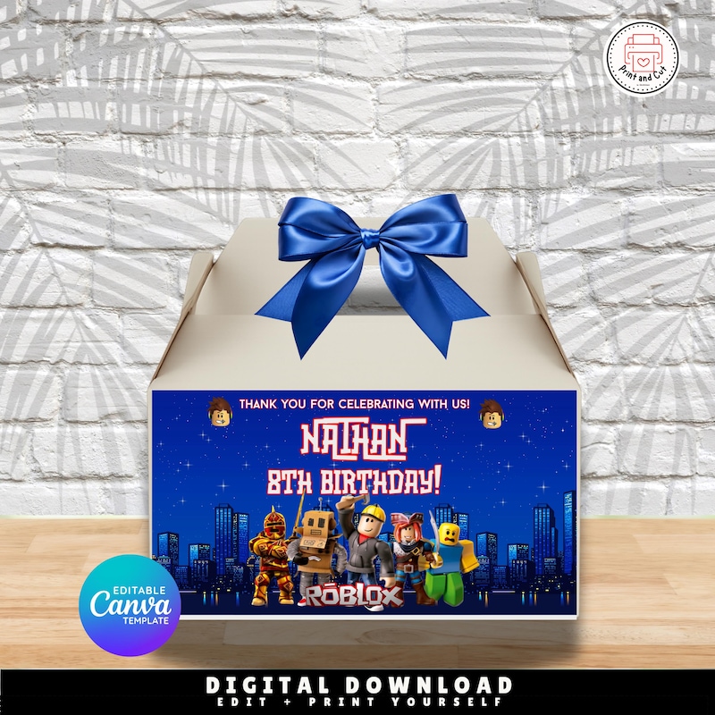 Roblox Gable Box Labels - Etsy