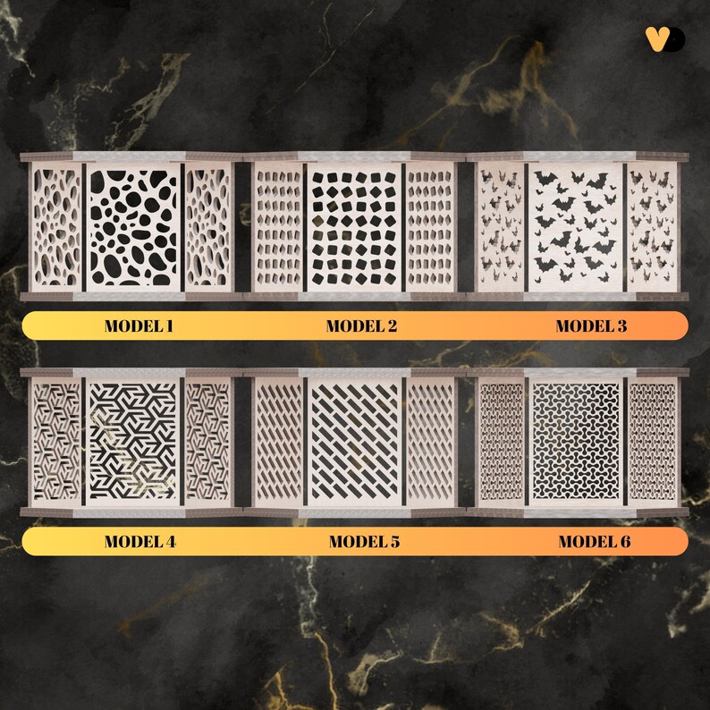 Laser Cut Candle Holder Bundle SVG Template Instant Download Glowforge ...