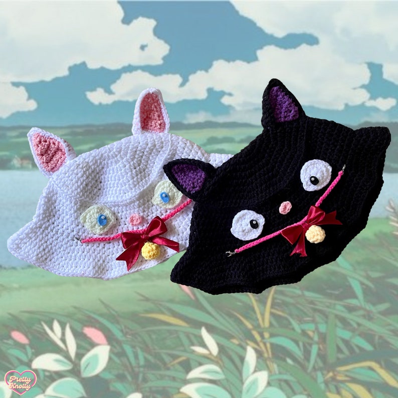 Jiji Bucket Hat Crochet PATTERN (PDF - Digital Product) | Kiki's ...