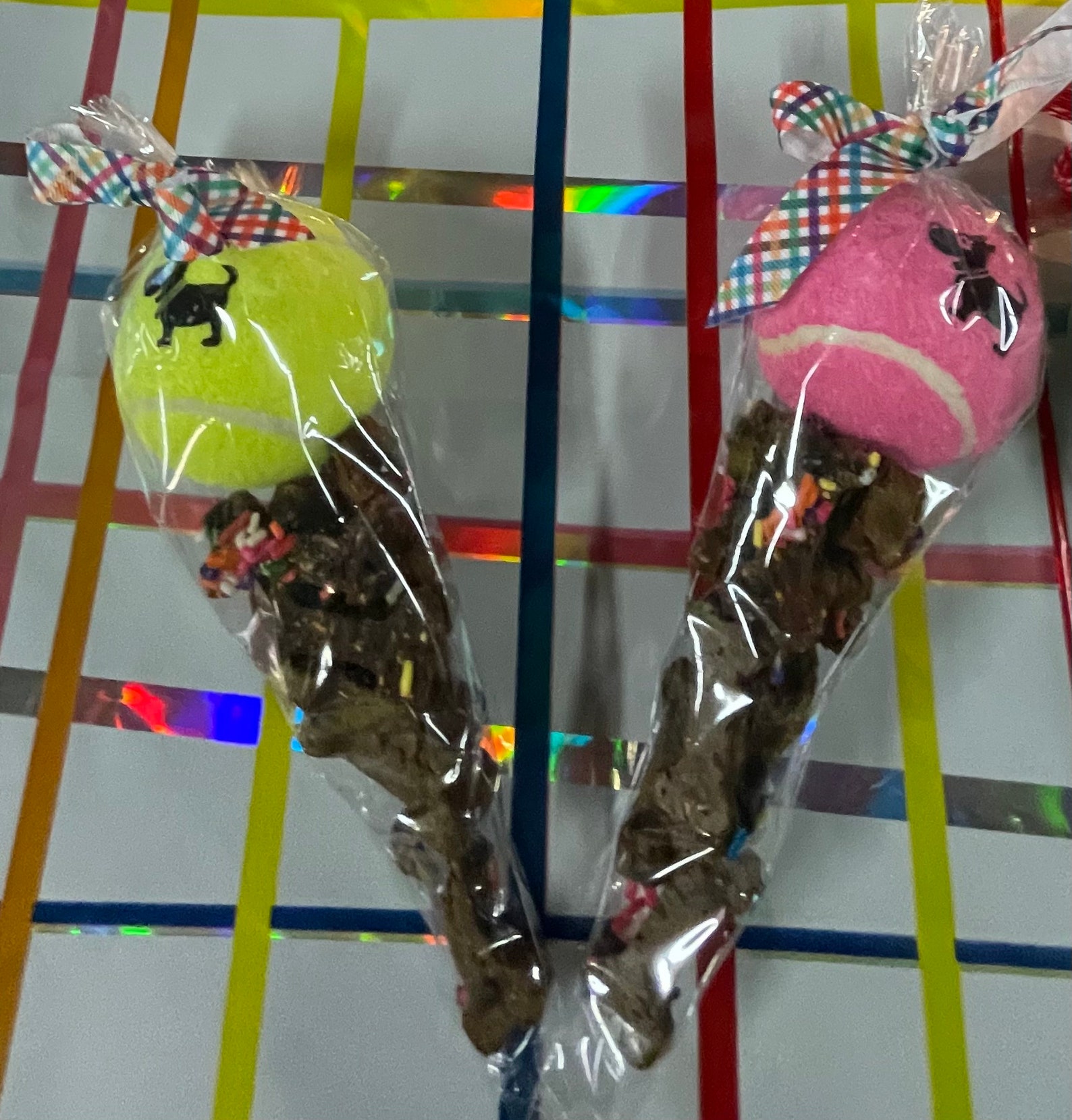 FUN Cones! Animal Treats With Squeaker Ball! Safe for All Pets and ...