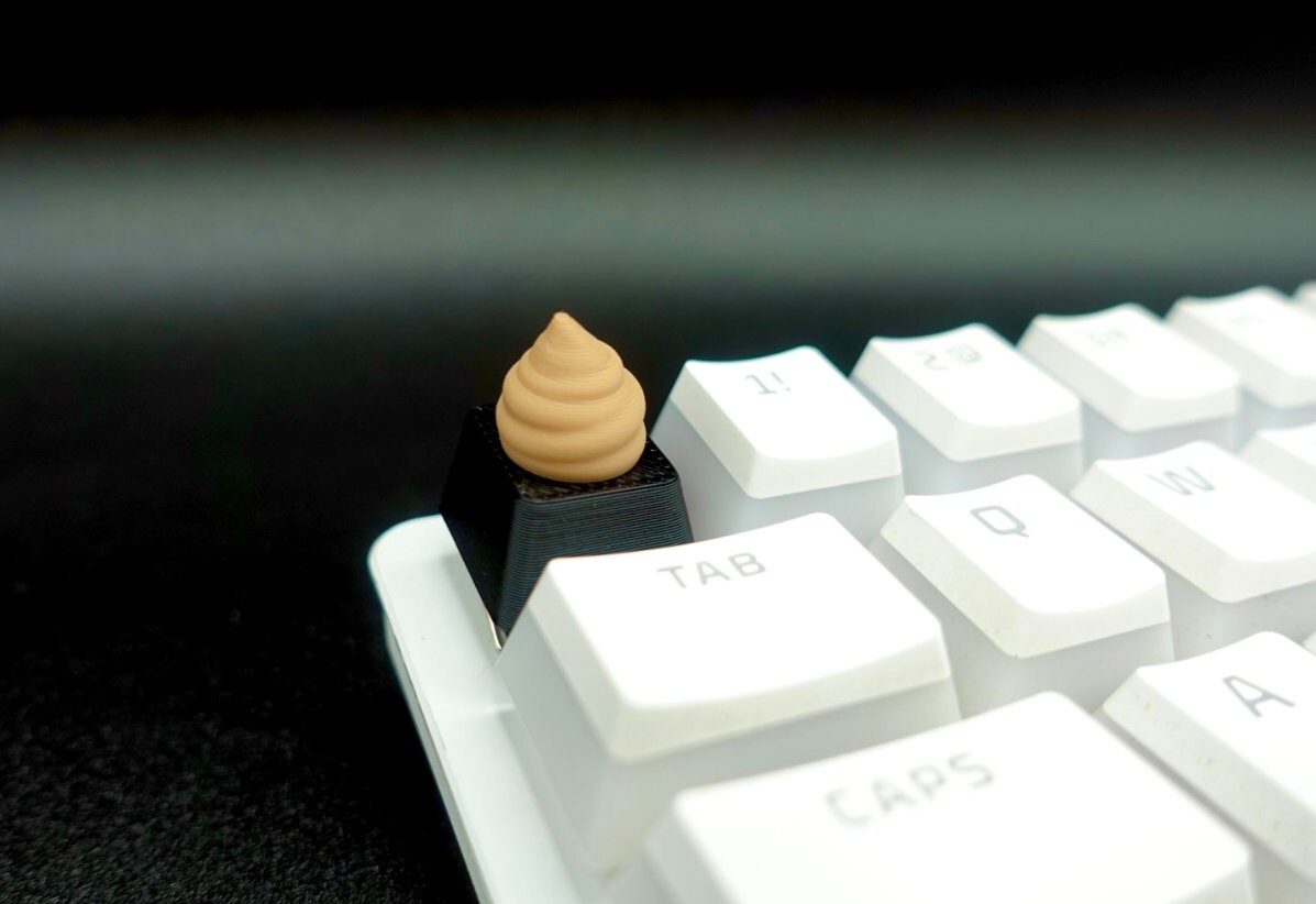 Poop Dookie Keycap Mechanical Keyboard Funny PC Decor PC - Etsy Australia