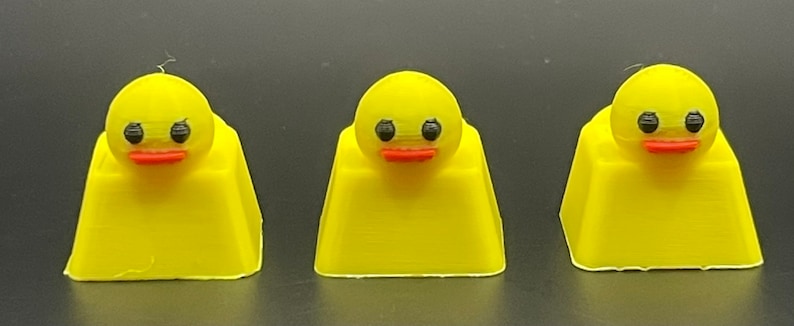 Duck Keycap Mechanical Keyboard Cute Duckie PC Decor PC Keyboard ...