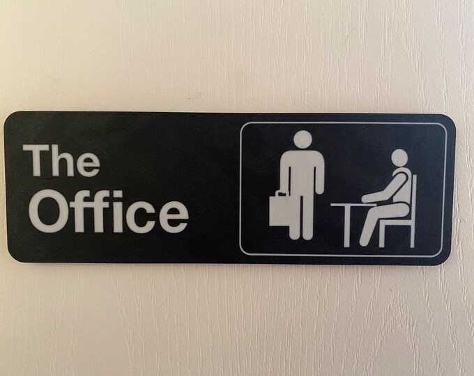 The Office Door Sign Personalized Room Sign the Office Door Sign Custom ...