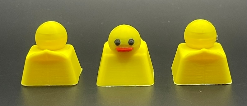 Duck Keycap Mechanical Keyboard Cute Duckie PC Decor PC Keyboard ...