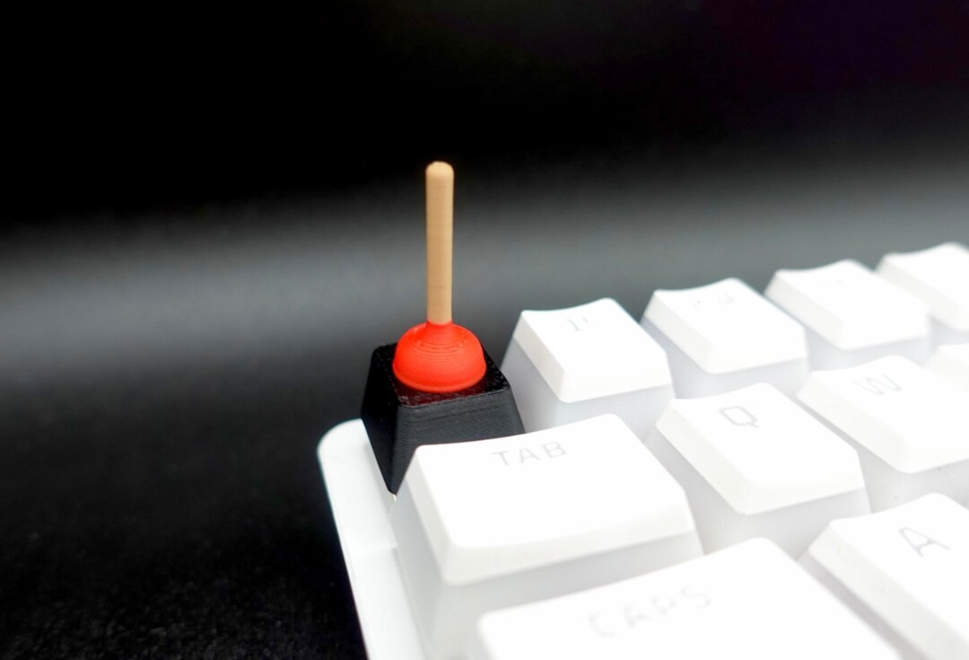 Toilet Plunger Keycap Mechanical Keyboard Cute Plunger PC - Etsy