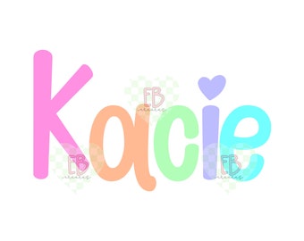 Custom Handwritten Color Name Png - Etsy