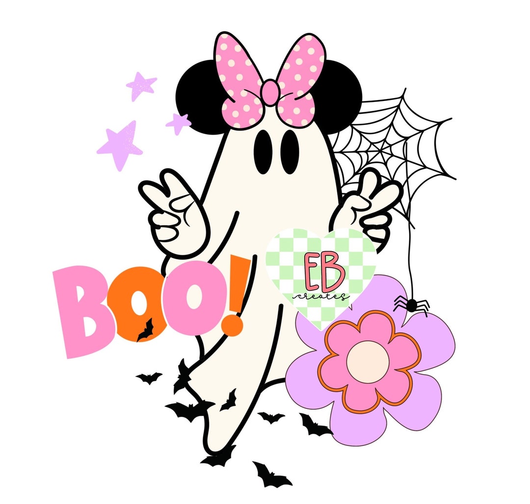 Girly Ghost Mouse PNG - Etsy