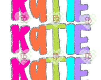 Custom Handwritten Color Name Png - Etsy