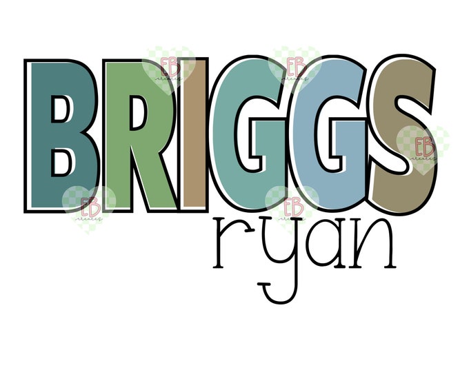 Custom Name PNG - Etsy