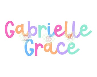 Custom Handwritten Color Name Png - Etsy