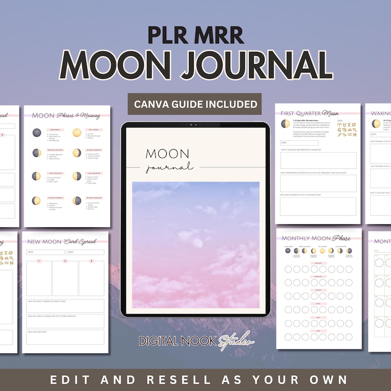 Moon Planner - Etsy