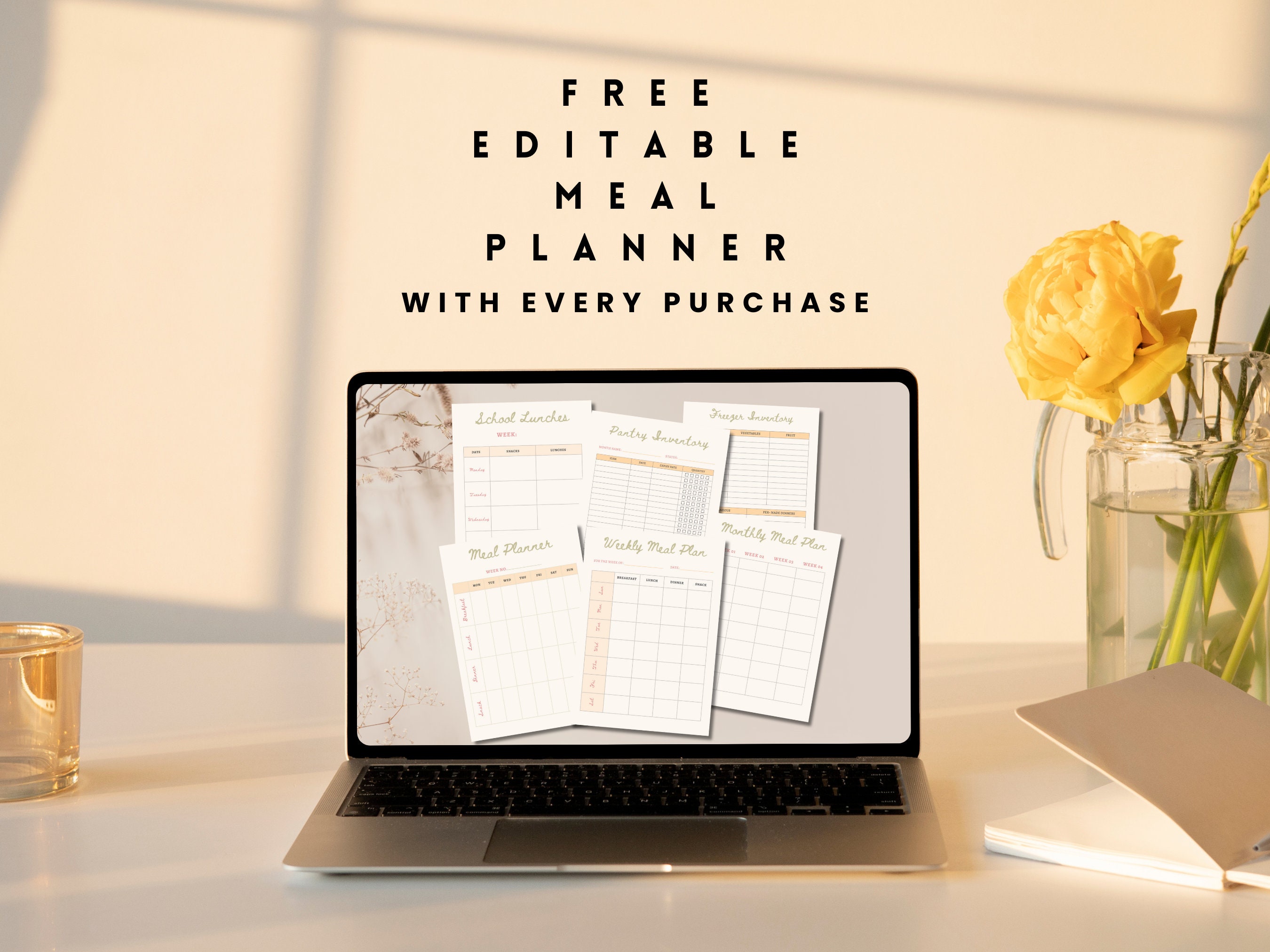 PLR Cookbook Template Editable Canva Recipe Book Ebook Pages Private ...