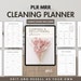 Cleaning Checklist, PLR Cleaning Planner, PLR Cleaning Decluttering ...