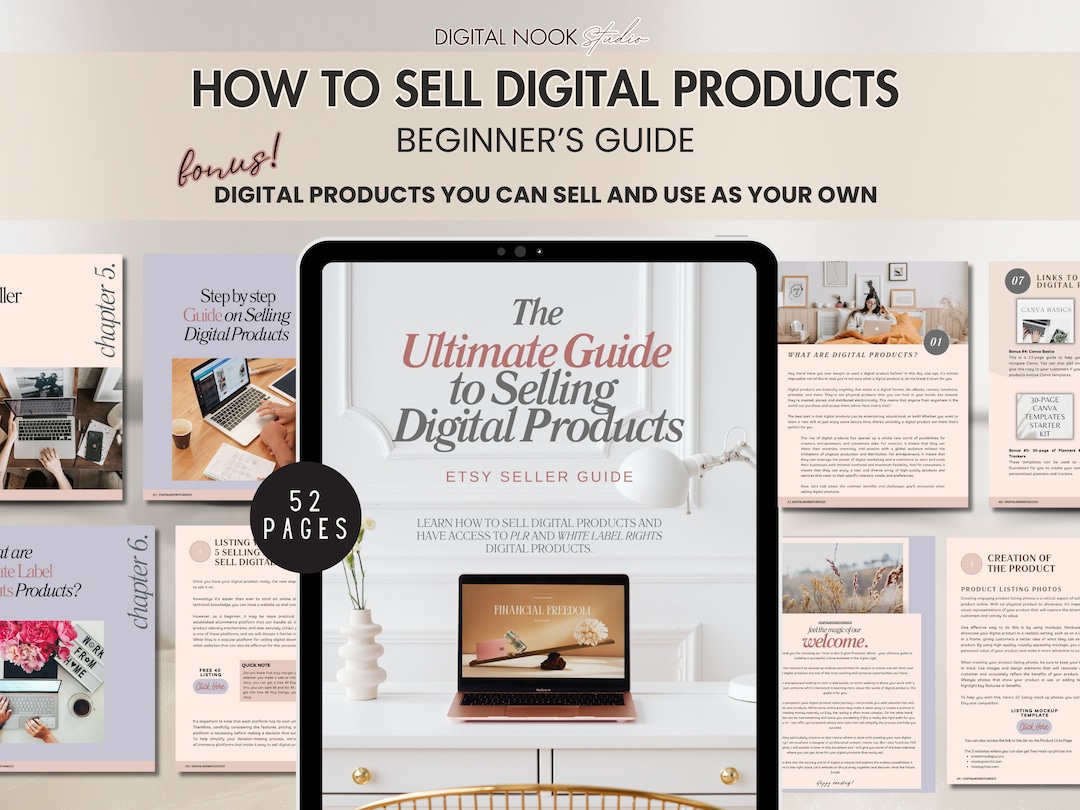 How To Sell Digital Products On Etsy Selling On Etsy Beginner S Guide