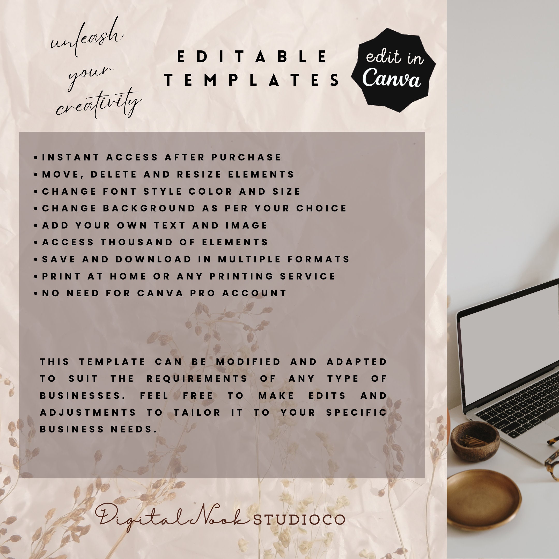 Digital Notebook Tracker Template, Tracker Collection, PLR MRR Planner ...