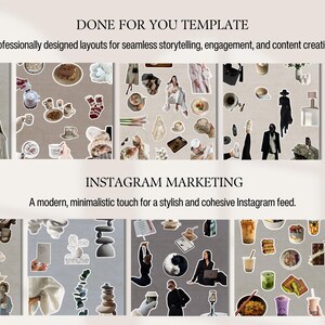 Instagram Carousel Stickers Trending Social Media Content Post Bundle ...