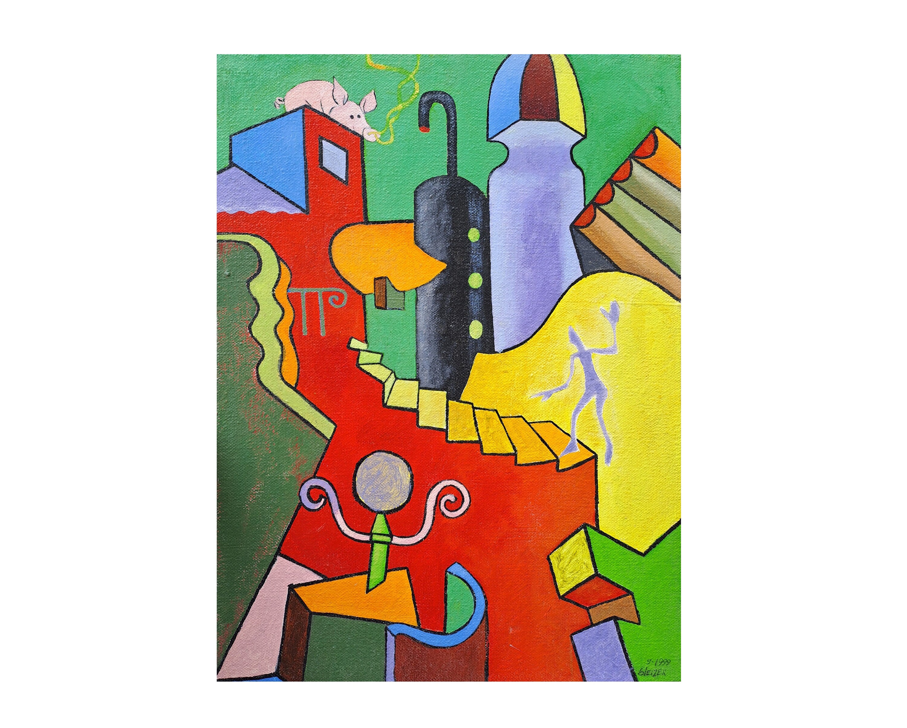 The Dream. Home Wall Art. Original Art by Sergio Gleizer. - Etsy