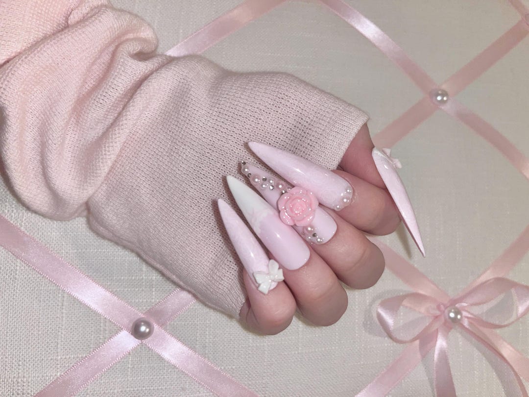 Lacey Baby Nails - Etsy