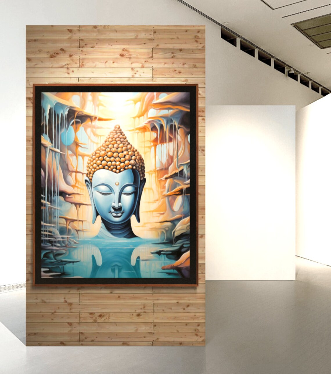 Buddha Wall Art Digital Print, Buddha Wall Art, Modern Art, Zen Wall ...