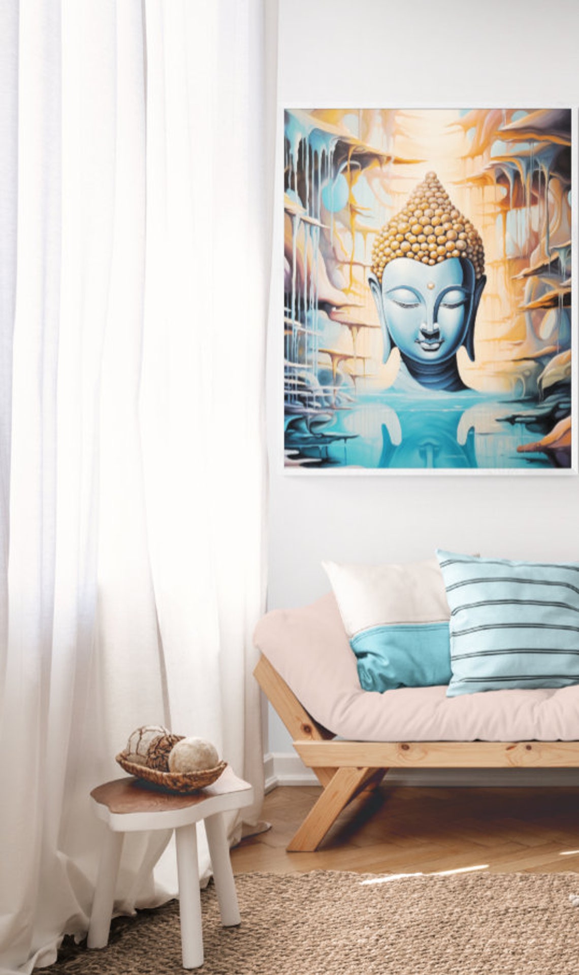 Buddha Wall Art Digital Print, Buddha Wall Art, Modern Art, Zen Wall ...
