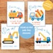 Digger Theme Birthday Posters for Kid, Construction Party Invitation ...