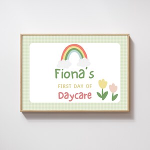 First Day of School Printable, Reusable Back to School Sign, Instant ...