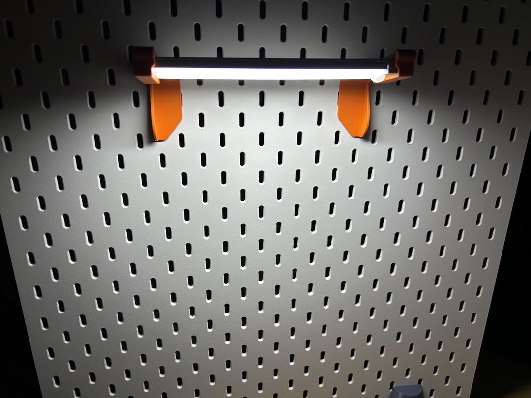 LED Bar / Light for Ikea SKADIS Pegboard, UPPSPEL Pegboard - Etsy