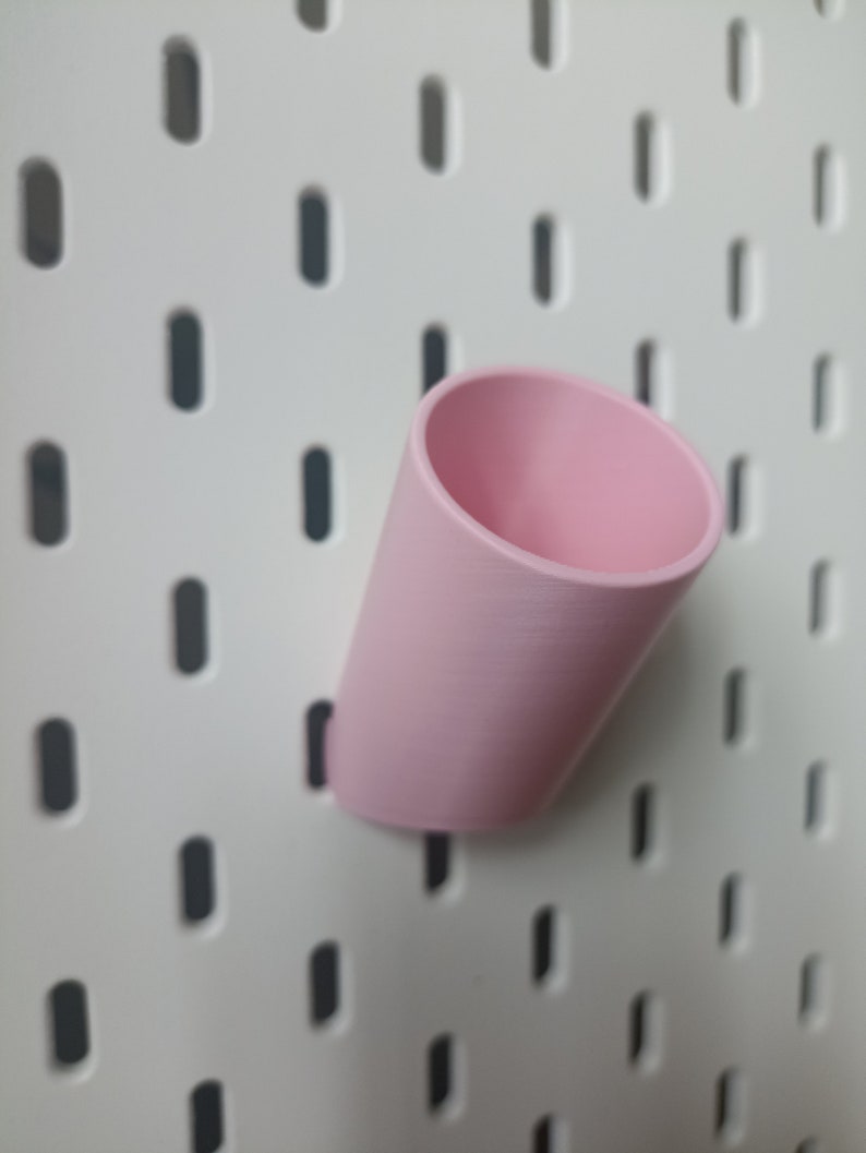 Slanted Round Storage for Ikea SKADIS Pegboard, UPPSPEL Pegboard ...